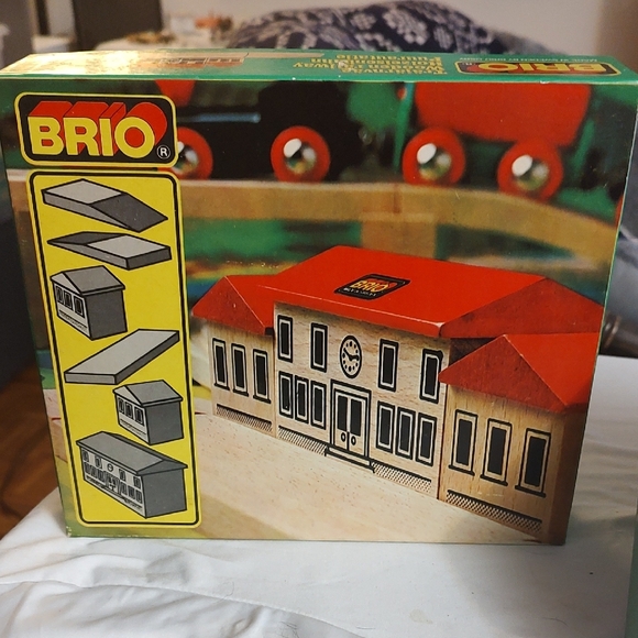 Brio | Toys | Vintage Brio Station All The Brio Is In Terrific ...